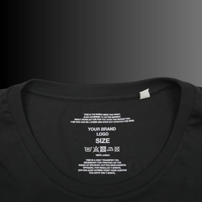 Types of Neck Tags for Clothing Brands