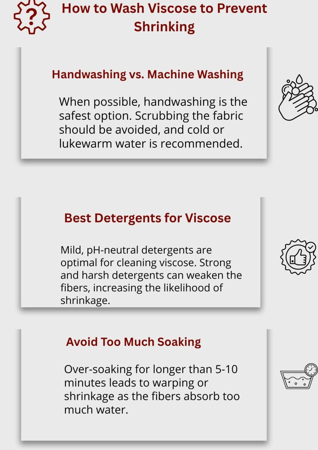 does viscose shrink