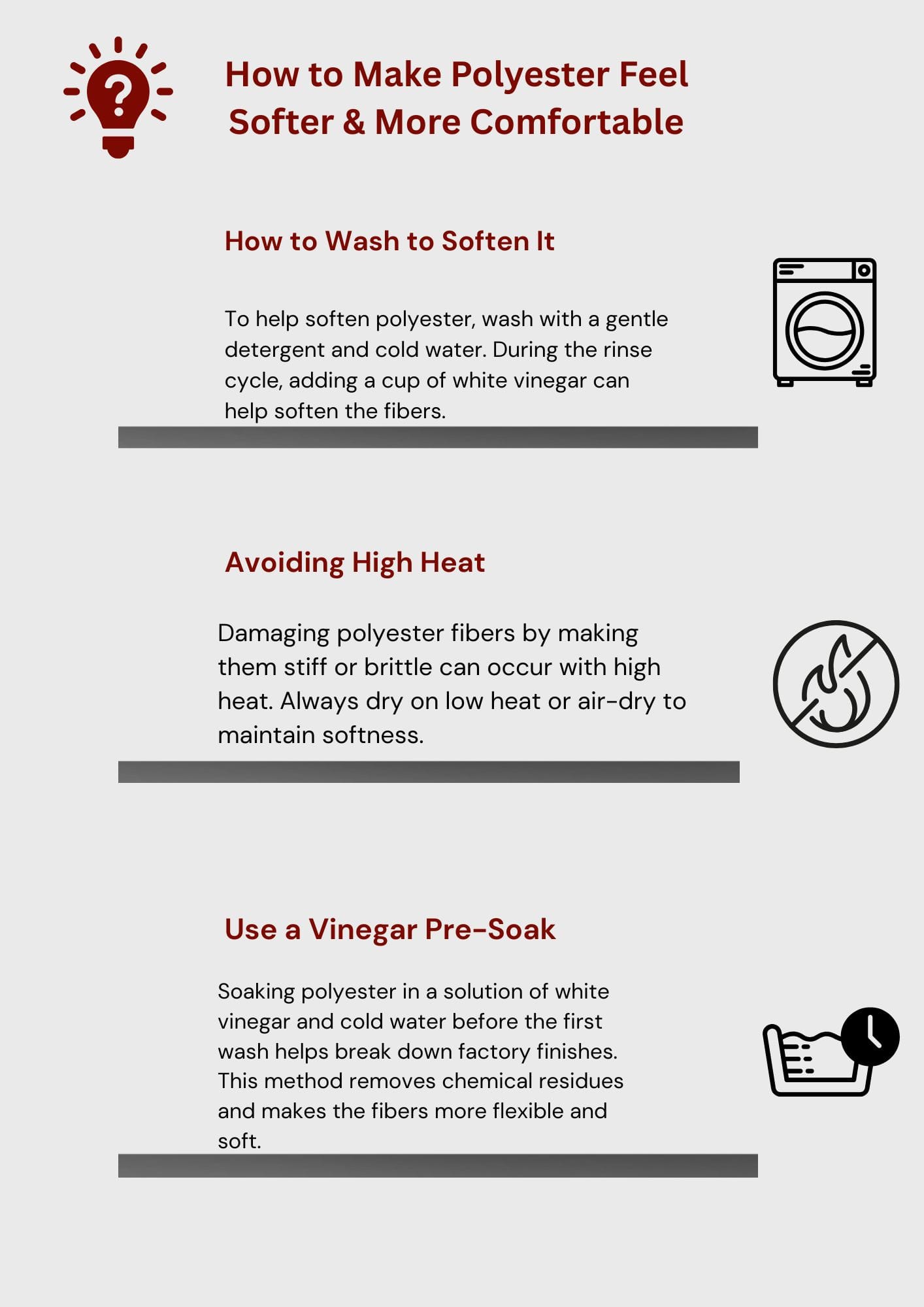 what does polyester feel like