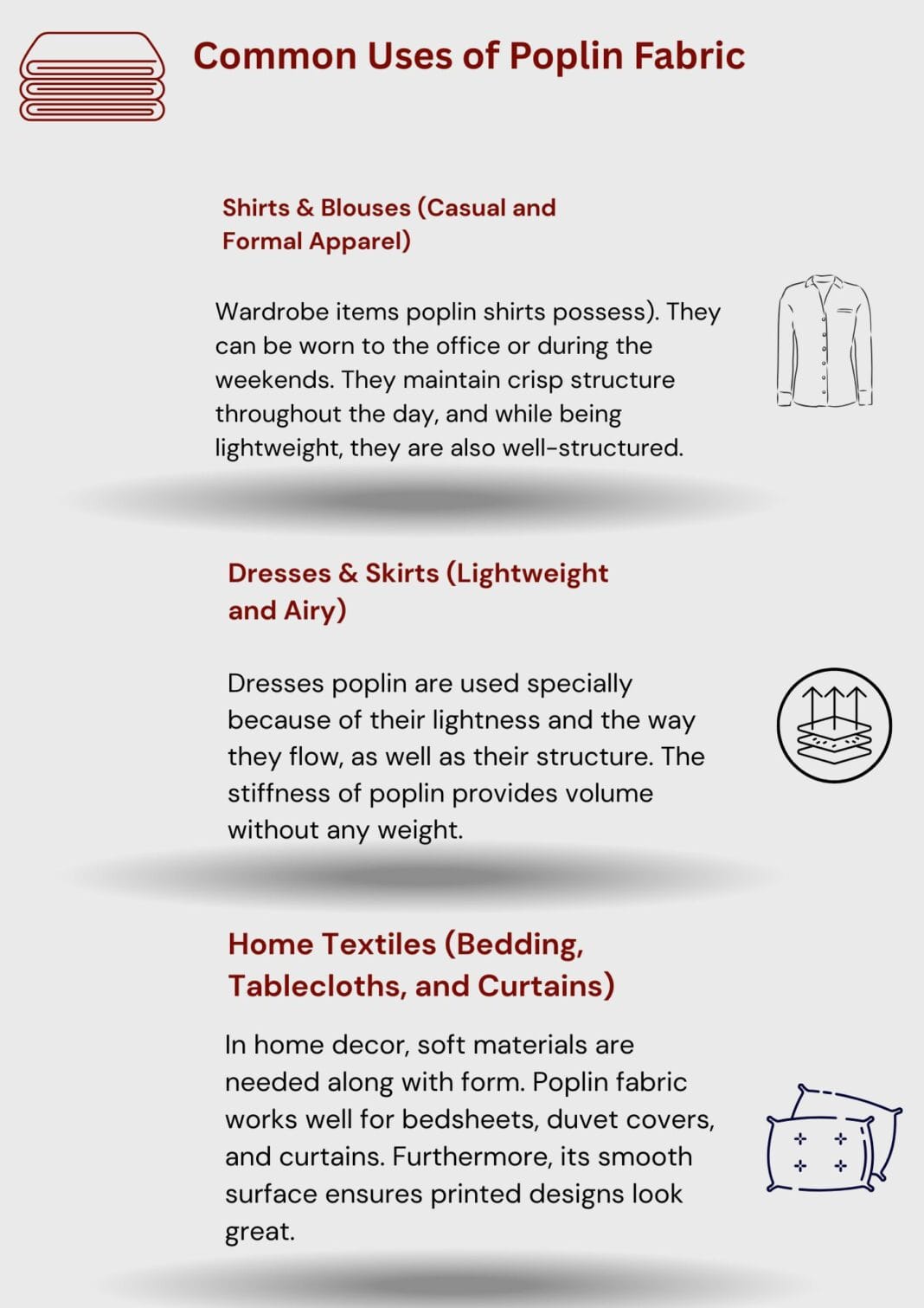 what is poplin fabric