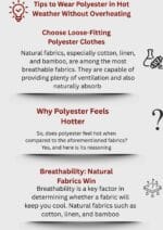 Is Polyester Hot? The Truth About This Controversial Fabric