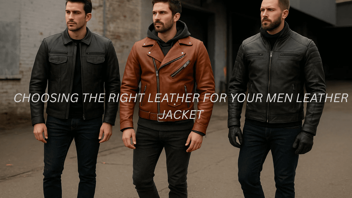 Men Leather Jacket: Must-Have Designs for Modern Fashion