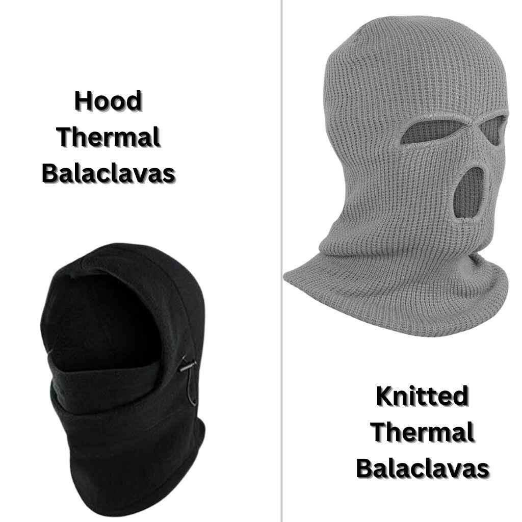 Different Types of Balaclavas - Choose the best match Ski Mask
